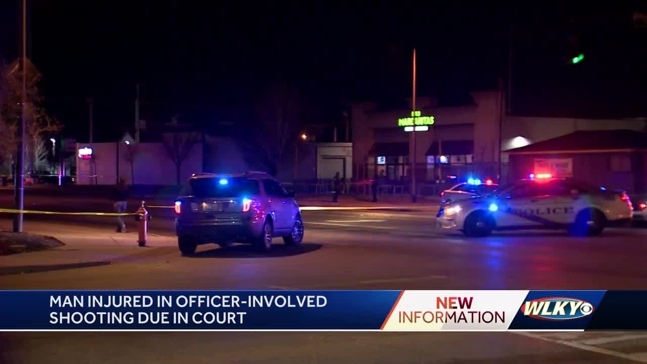 Man injured in officer-shooting due in court