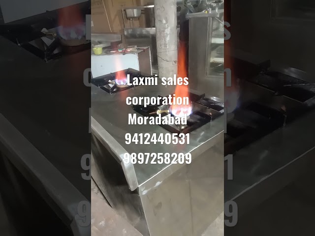 Commercial Cooking Range - SS Commercial Gas Bhatti Manufacturer from ...