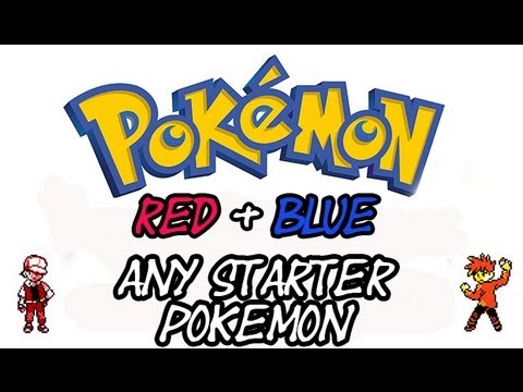 Pokemon Red and Blue - How To Get Any Starter Pokemon | GameShark Codes