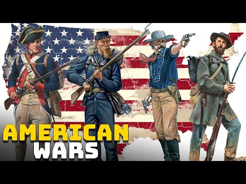 Every American War until 1898 in less than 12 Minutes