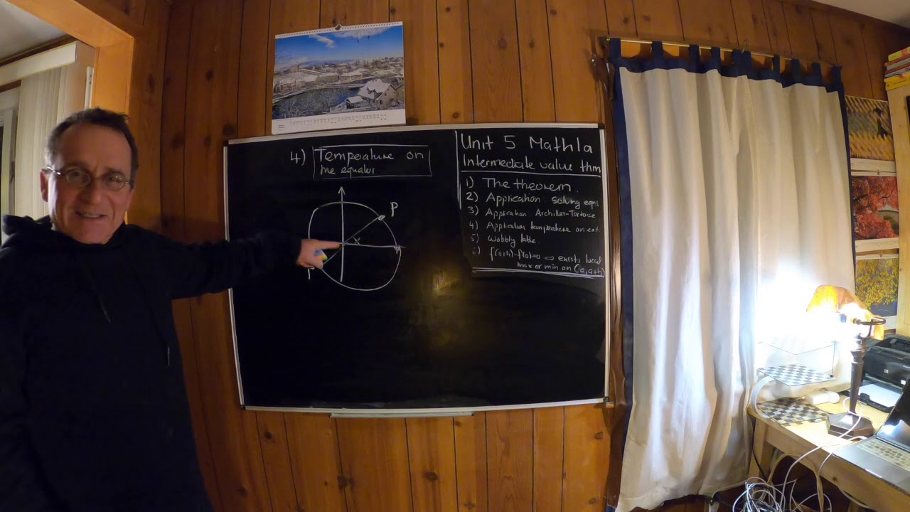 Math 1a 2021 Unit 5: Intermediate value theorem