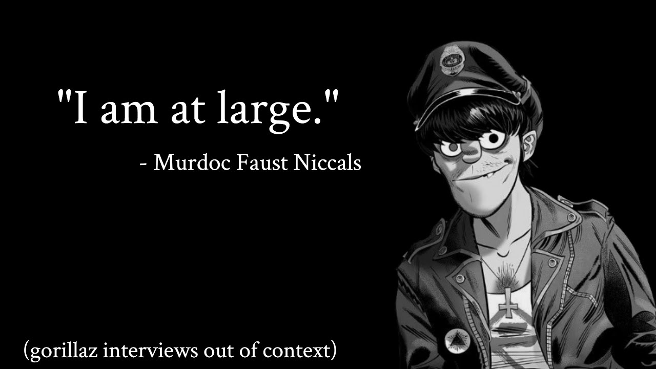 gorillaz interviews out of context