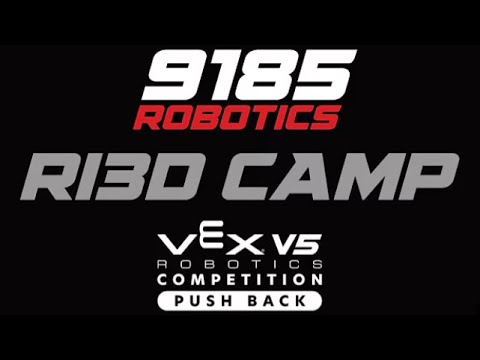 Finishing analyzing and going over the 9185 Robotics RI3D Camp scrimmage