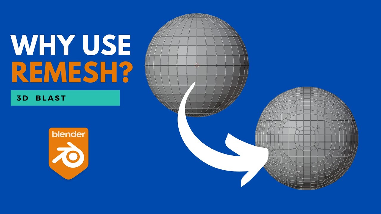 Why using REMESH in Blender