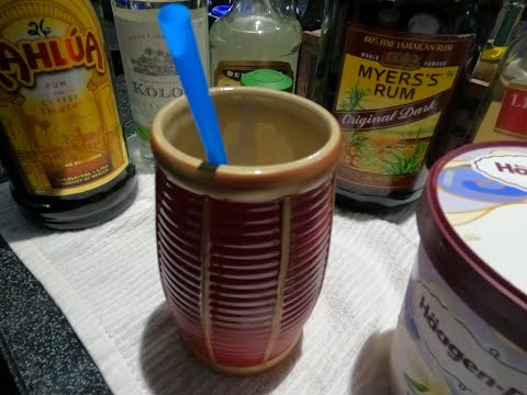 PENSACOLA 151 BUSHWACKER cocktail