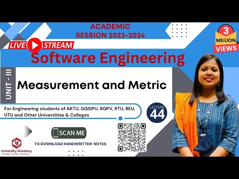 SE44: Software Measurement and Metrics in Software Engineering | Software Metrics