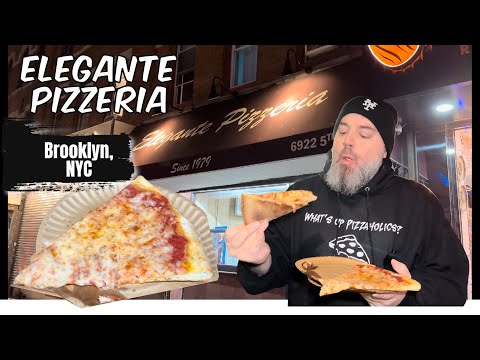 Pizza review: ELEGANTE PIZZERIA (Brooklyn, NYC) Since 1979!