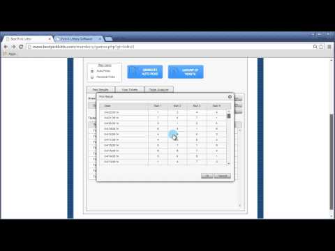 Lottery Software - Ticket Analyzer Pick 4