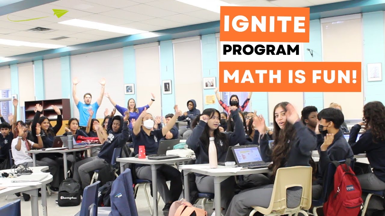 Math Made Fun | An Inside Look at Our Coding-Integrated High School Program | IGNITE Program
