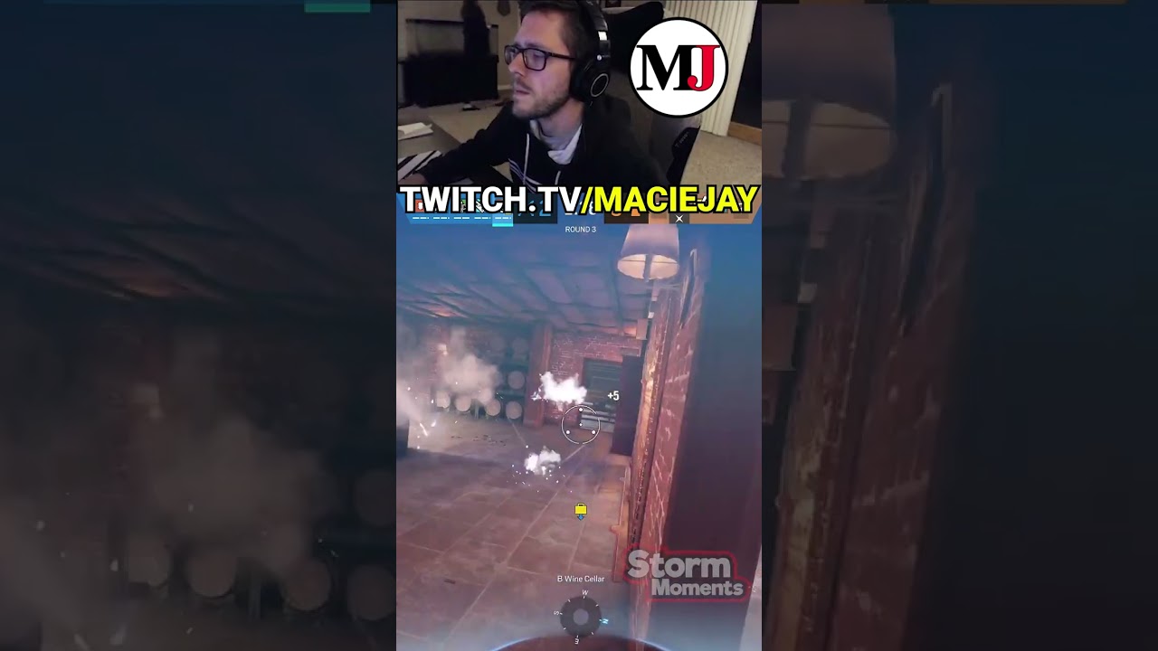 200iq Ying Rush by Macie Jay in Rainbow Six Siege #shorts