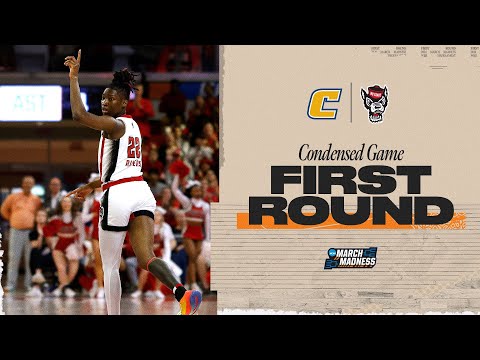 NC State vs. Chattanooga - First Round NCAA tournament extended highlights