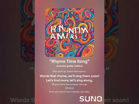 “Rhyme Time Song”