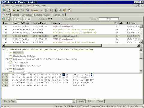 ICMP Packet Capture with Michael Gregg