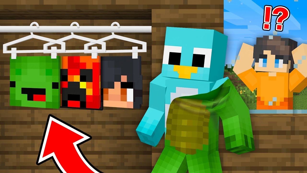 I Stole YOUTUBER Skins in Minecraft