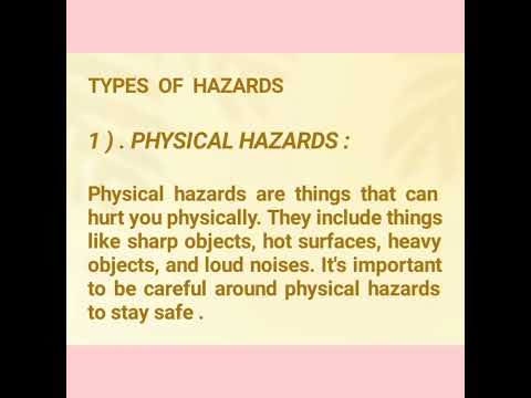 Hazard,types , characteristics#hazard#U.G NEP#3rdsem Very Easy notes DM @desirespoint