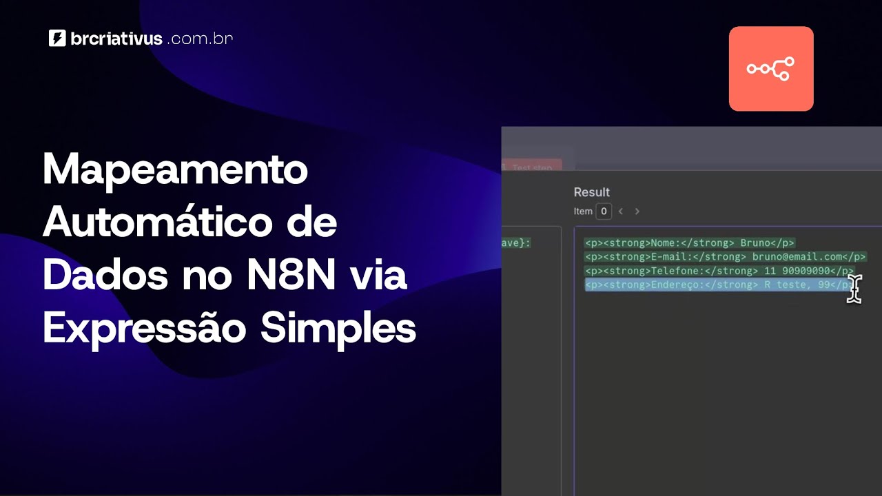 Automatic Data Mapping in N8N via Simple Expression