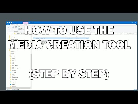 Using the Media Creation Tool *GUIDE* in English