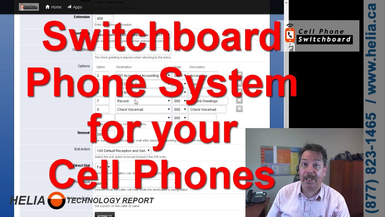 About the Cell Phone Switchboard Phone System
