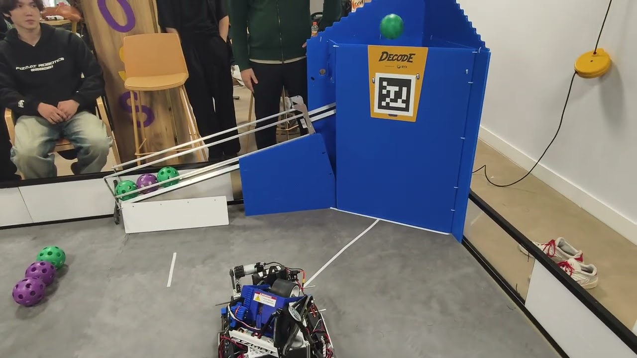 FTC Decode 9 artifacts autonomous by 28061 FIZMAT ROBOTICS