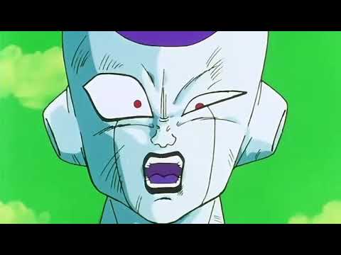 Goku golpea a Freezer