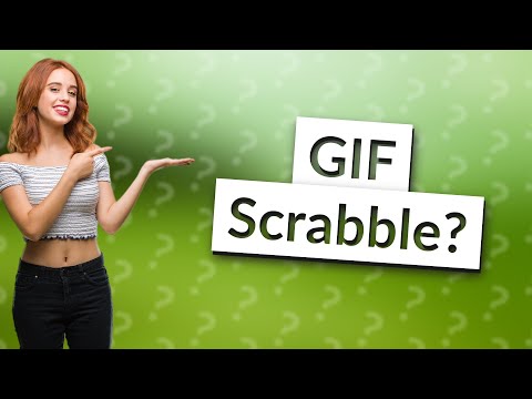 Is gif a word in scrabble?