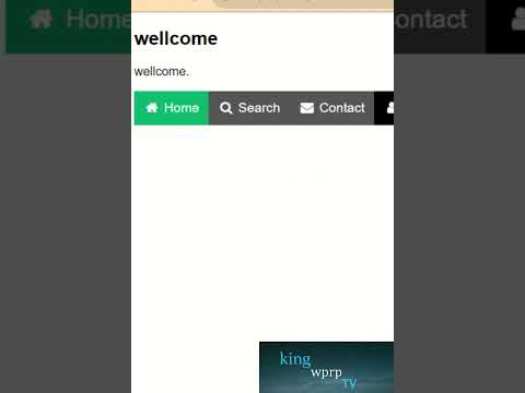 html css javascript use make Navbar with Icons #coding #webdevelopment #htmlacademy #webprogramming