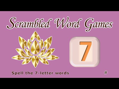 Scrambled Word Games | Can you spell the scrambled words in 10 seconds? | Jumbled Word Games