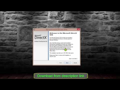 DirectX SDK 9.29.1962