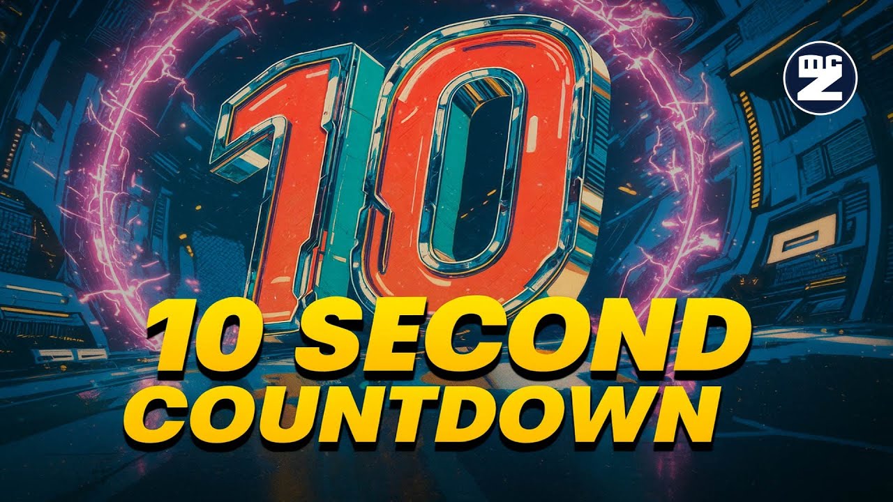 10 Second Countdown - Ultimate 10s Countdown – Neon & Fire FX! - Countdown Timer 10 Second
