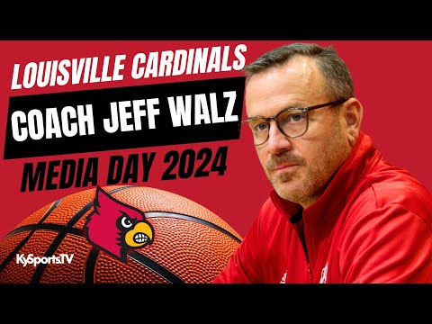 Louisville Cardinals Womens Basketball Coach Jeff Walz - Media Day 2024