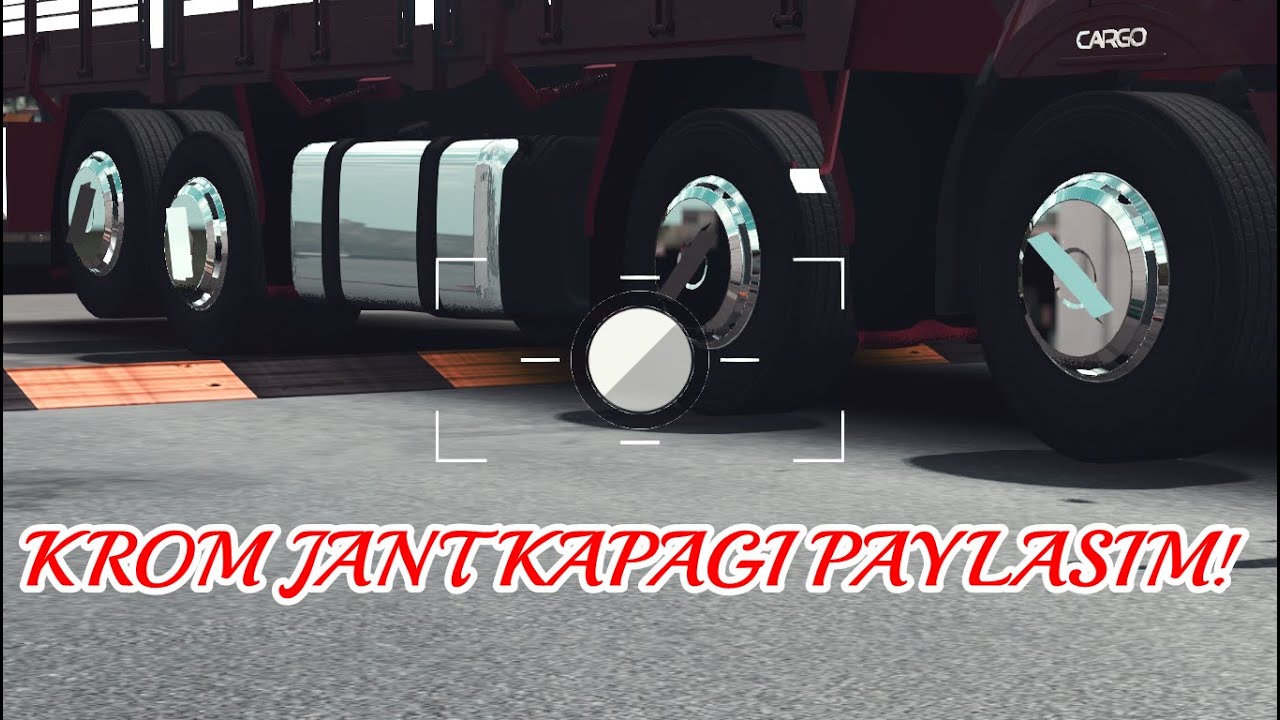 Chrome Wheel Cover (1.37) - ETS 2