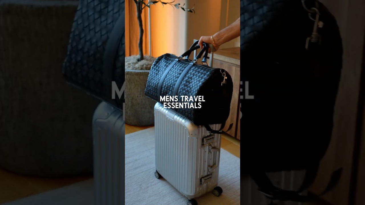 What are your go to travel essentials? #travel #packing #mens #accessories #gadgets #luxury