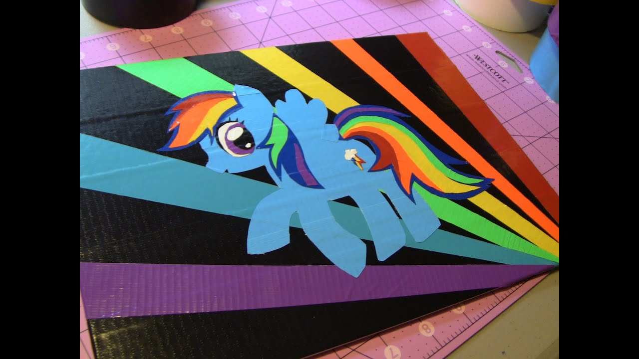 MLP Rainbow Dash Time Lapse!