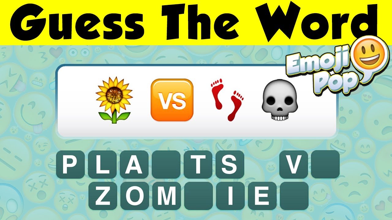 Can you guess the Emoji Word? (Emoji Pop Android Game)
