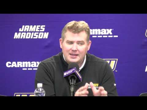 MBB: Dustin Kerns' postgame press conference after App State's 59-55 win over James Madison