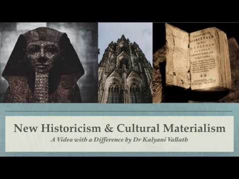 What is New Historicism - from Kalyani Vallath