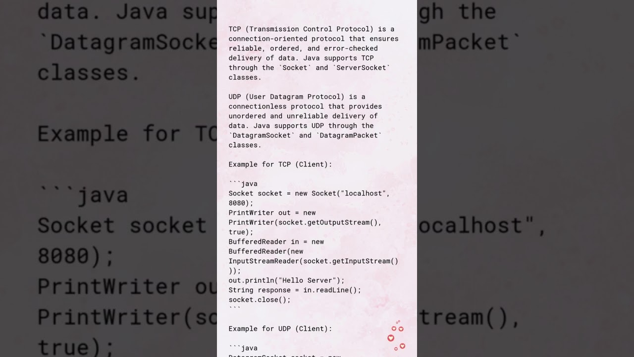 OS2140 networking in java sockets http  2