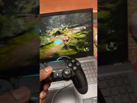 Black Myth: Wukong game laptop with ps4 controller #gaming #blackmithwukong #millionaire #insane