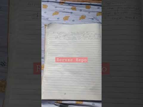 Rervse Repo, Rervse Repurchase Agreement #finance #capital