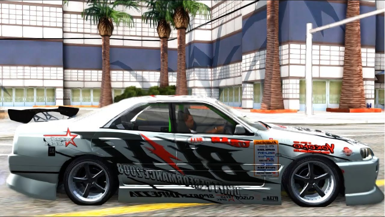 Nissan Skyline ER34 D1 Blitz 2008 - GTA: SA
