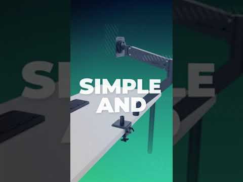ARCTIC X1-3D Monitor Mount #shorts #monitormount #easy #mounting #morespace #adjustable #arctic