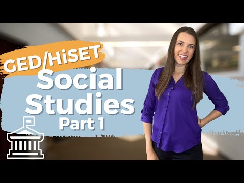 GED/HiSET Social Studies Part 1 - Need to Know!