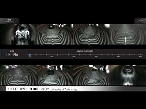 Hyperloop Pods Zoom Down SpaceX's New Test Track