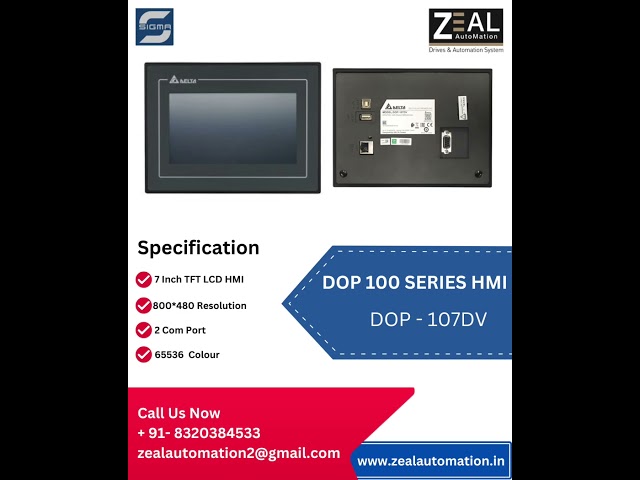 Hmi Touch Panel - 4.3 inch Advanced HMI Trader - Retailer from Ahmedabad