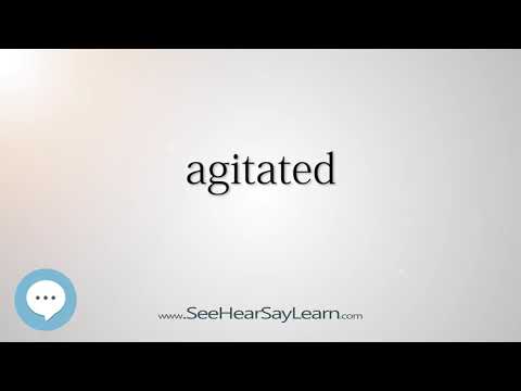 agitated (Every English Word Pronounced) ๐๐๐ฃ๏ธ๐โ