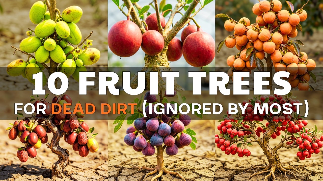 10 Fruit Trees That Grow In Bad Soil (That Nobody Plants)