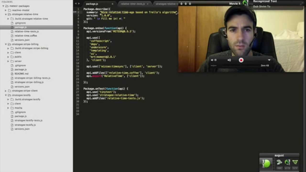 VoiceCode.io basic examples and simple commands.