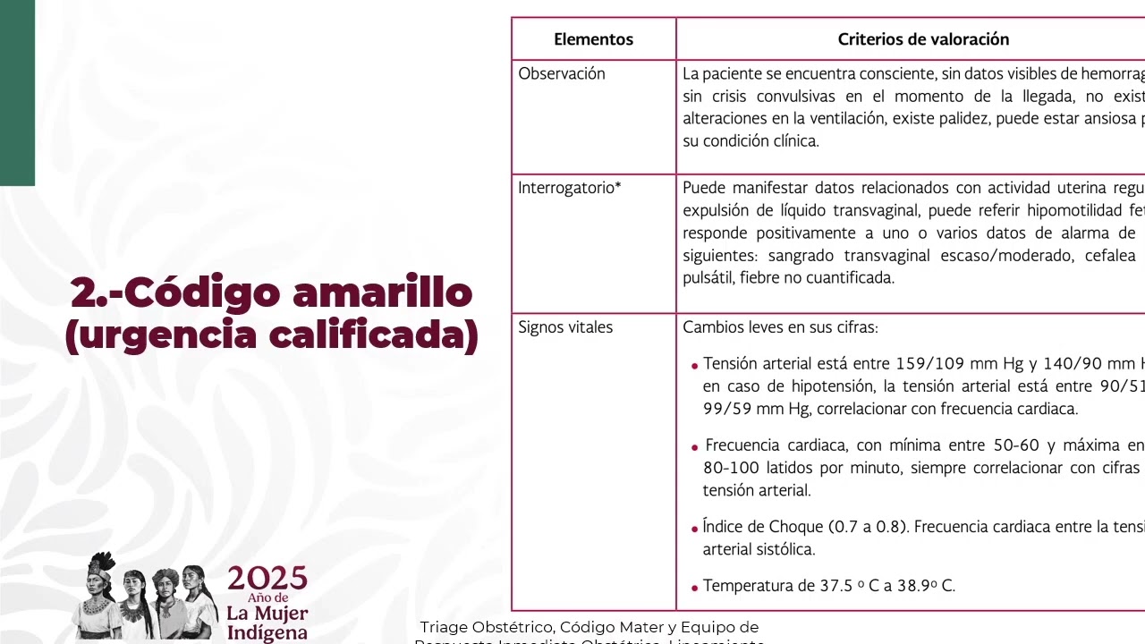 Capacitación Código Mater y Triage Obstétrico JUL 2025