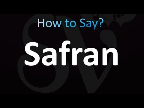 How to Pronounce Safran (correctly!)