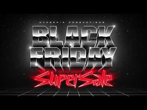 3D 80s Text Effect and Logo Style